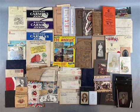 Group Of Assorted Ephemera Matthew Bullock Auctioneers