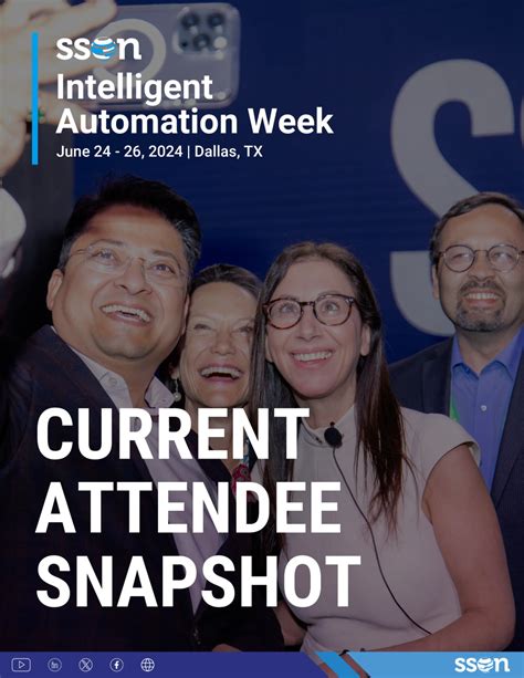 Current Attendee Snapshot Intelligent Automation