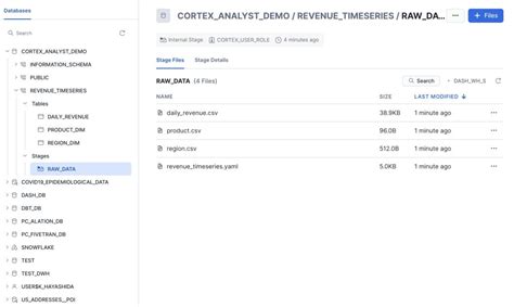 【snowflake】 Cortex Analyst 使ってみた Data Driven Knowledgebase