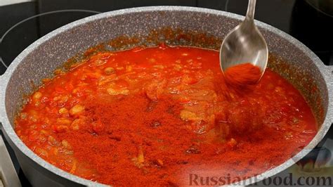 Рецепт Томатный суп с фасолью на