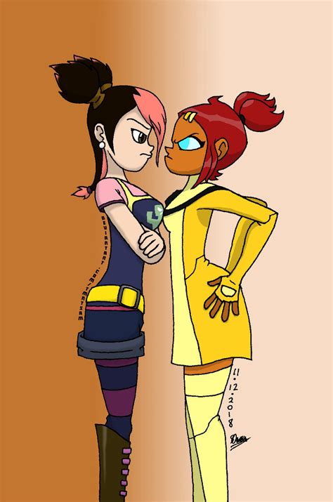 Miko Vs Sari By Tmntsam On Deviantart