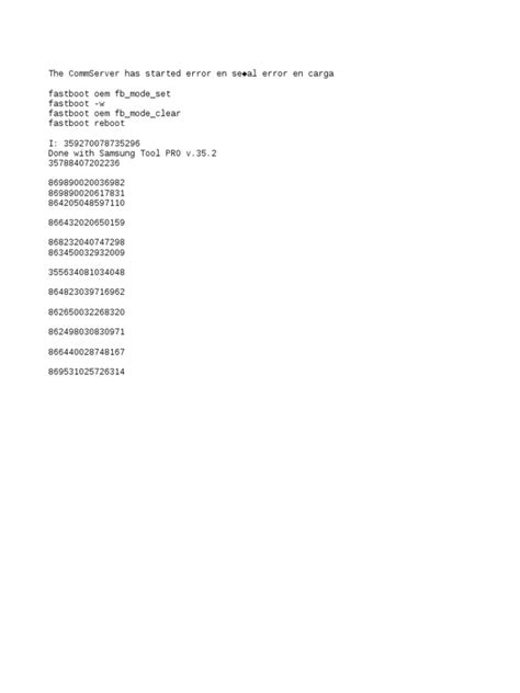 Comando Motorola Error En Señal Pdf