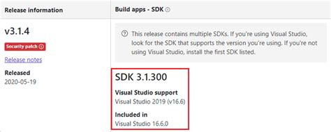 C Visual Studio Can Not Find The Latest Installed Net Sdk Stack