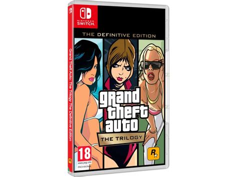Nintendo Switch Grand Theft Auto The Trilogy The Definitive Edition