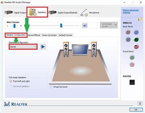 Realtek 2 1 Speakers Setup