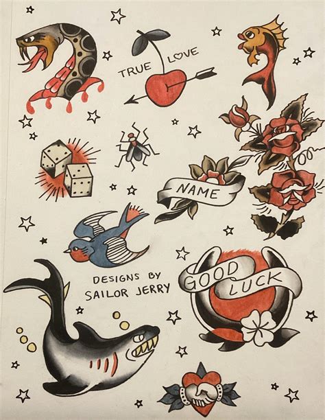 Traditional Tattoo Flash Ed Hardy Ed Hardy Flash From The Past
