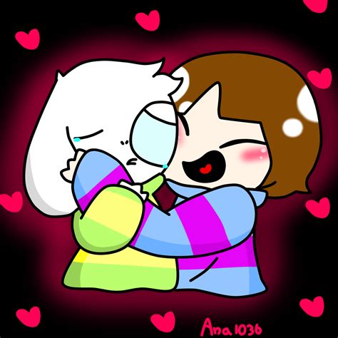 Frisk And Asriel By Ana1036 On Deviantart