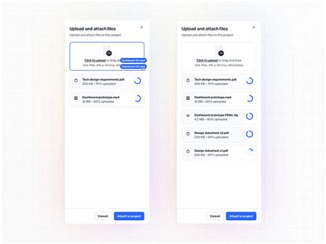File Upload Sidebar — Untitled Ui By Jordan Hughes® On Dribbble