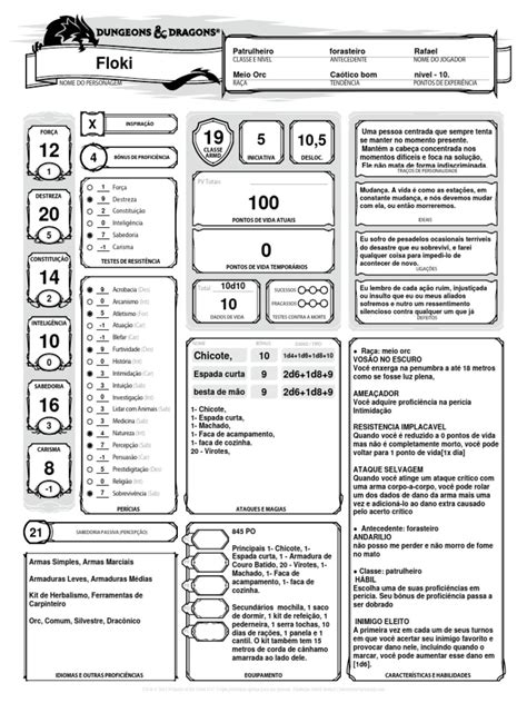 Dnd 5e Floki 10 Pdf Vida
