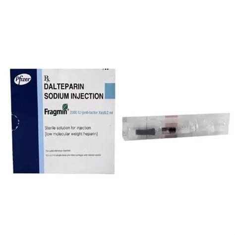 Dalteparin Sodium Fragmin 2500iu Injection At Rs 500 Vial In Nagpur Id 2854847298562