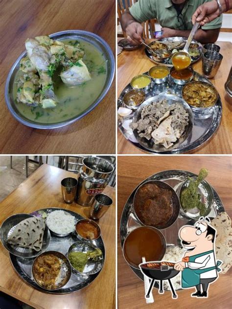 Hotel Maratha Mutton Bhakari Thali Pune Restaurant Menu Prices And