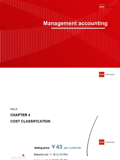 Part A Chapter 4 Cost Classification Download Free Pdf Cost Of Goods Sold Overtime