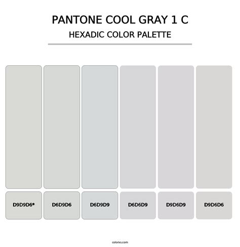 PANTONE Cool Gray C Color Palettes Colorxs Com