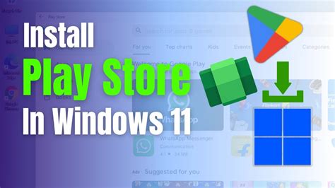 How To Install Google Play Store In Windows Wsa With Google Play Store Mrtechno Youtube