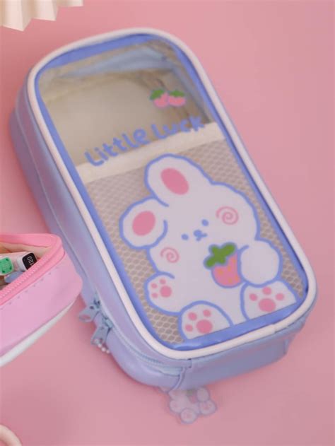 حافظة أقلام صور رسوم كارتون قطعة واحدة شي إن