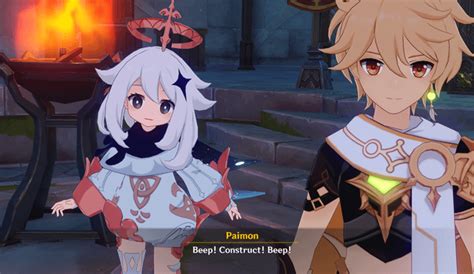 😂 Really Cool That They Made Paimon Play Along This Time Hopefully Well Get More Jokes Like