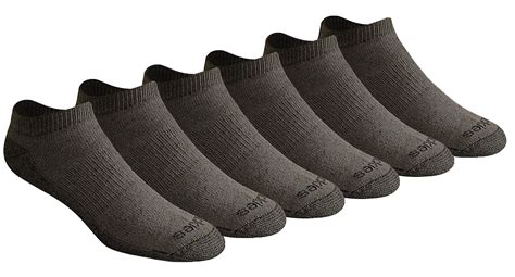 Dickies Mens Dri Tech Moisture Control No Show Socks