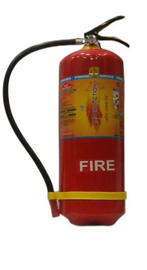 Mild Steel Rapid Action Abc Dry Powder Based Fire Extinguishers 6kg At