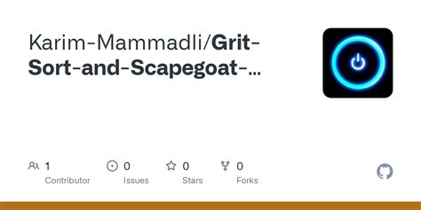 Github Karim Mammadligrit Sort And Scapegoat Trees