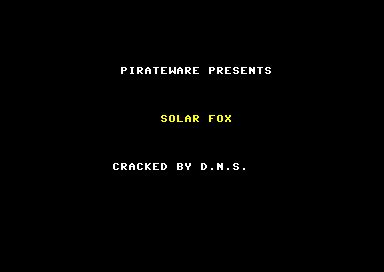 CSDb Solar Fox By DNS And Pirateware