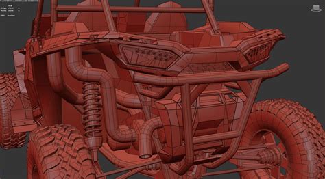 Polaris Rzr 3d Model Cgtrader