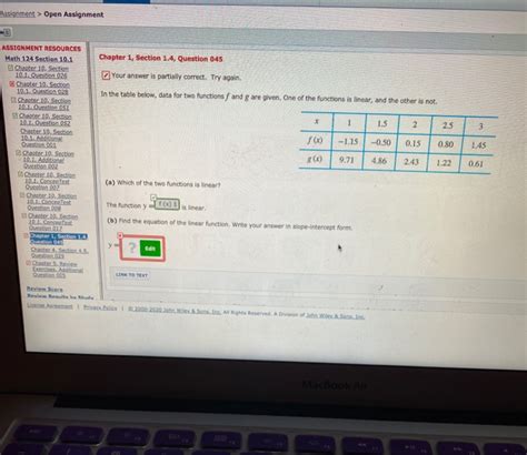 Solved Assignment Open Assignment Chapter 1 Section 14