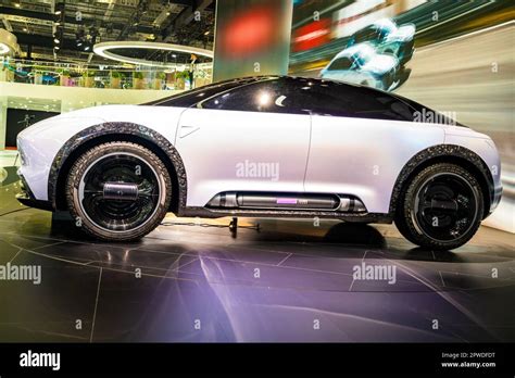 Dongfeng Eπ2023 Electric Concept On Display At The 2023 Shanghai Auto