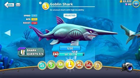 Hungry Shark World Goblin Shark Gameplay Ios Android Part 3 Youtube