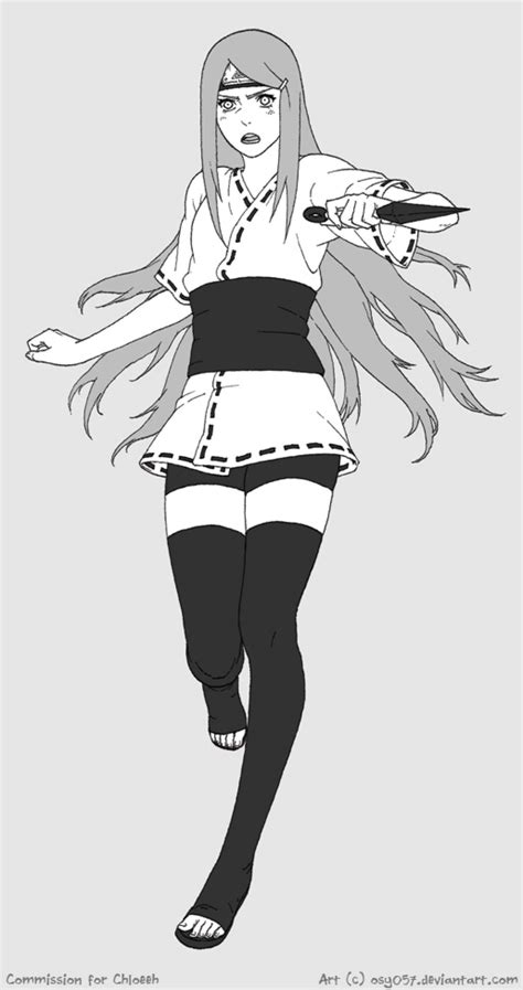Uzumaki Kushina By Osy057 On Deviantart Kunoichi Naruto Anime