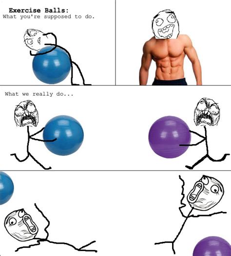 Exercise Balls Scrolller