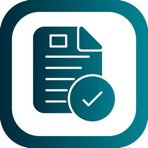 Verification Vector Icon Design 20070156 Vector Art At Vecteezy