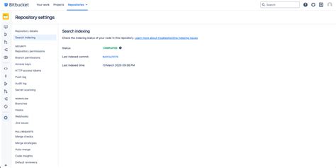 Troubleshooting Search Issues In Bitbucket Data Center Bitbucket Data