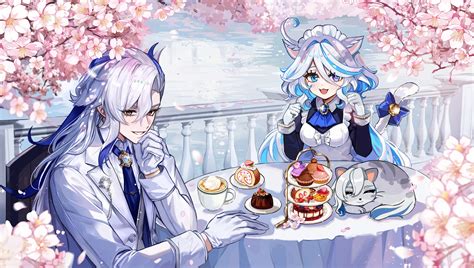 Veryslow Zzzpin Furina Genshin Impact Neuvillette Genshin Impact