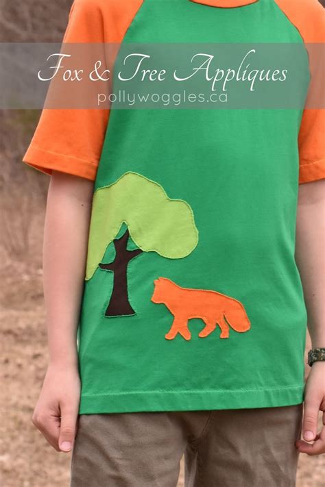 Fox And Tree Applique Patterns Applique Patterns Applique Farm Applique