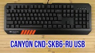 Canyon CND-SKB6-RU купити в інтернет-магазині: ціни на клавіатура CND ...