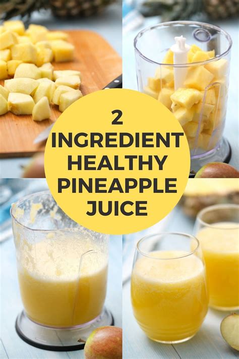 2 Ingredient Apple Pineapple Juice Brooklyn Farm Girl