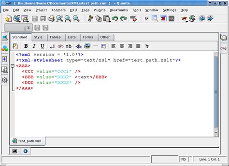 Kxml Editor Tutorial