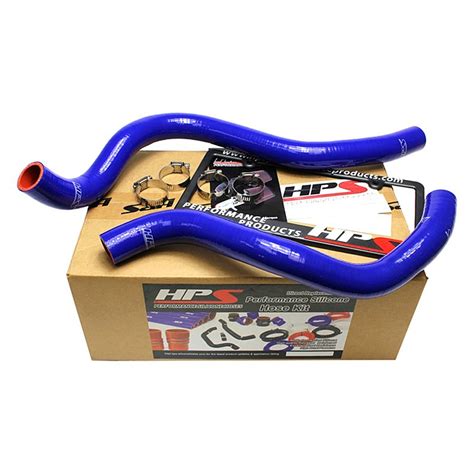 HPS Silicone Hoses 57 1393 BLUE Radiator Hose Kit