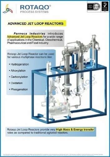 Jet Loop Reactor At 250000000 Inr In Ambernath Maharashtra Formeca