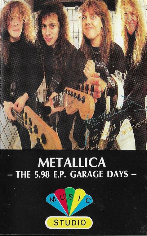 Metallica The 598 Ep Garage Days Re Revisited Cassette Discogs