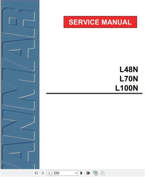 Jcb Engines Yanmar L N Series Diesel 0blno G00100 Superseded Sevice