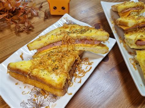 식빵 계란물 스팸토스트 레시피 프렌치토스트 만드는 법