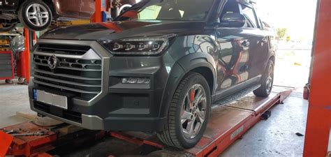 Kg모빌리티 렉스턴스포츠 쿨맨 승차감 프로펜더 쇼바 And 다나베 스프링 드라이브샤프트브레이크호스 연장킷 작업 용인 Ghp