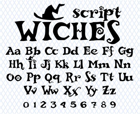 Halloween Font Witches Font Scary Font Spooky Font Happy Halloween Font Scary Halloween Font