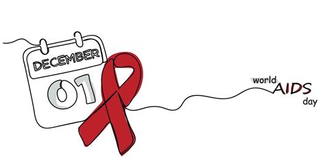 World Aids Day On December 1st 34896716 Vector Art At Vecteezy