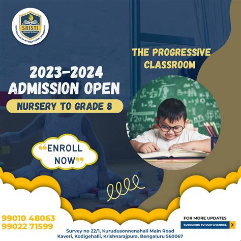 The Progressive Classroom 2023 2024 Admissions Open