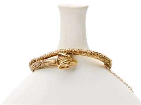 Classical Age Victorian Archeological Revival Bangle The Three Graces