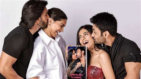 Ranveer Singh Kisses Deepika Padukone As They Unveil Amrita Rao And Rj