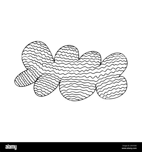 Cute Doodle Cloud Illustration Stock Vector Image And Art Alamy