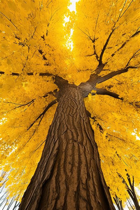 노란 단풍이 있는 단풍나무 꼭대기 배경 배경 화면 및 일러스트 무료 다운로드 Pngtree